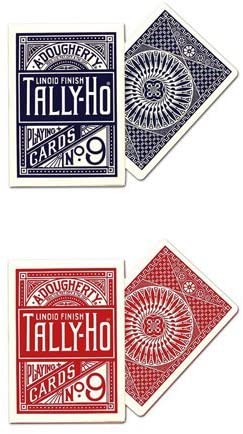 12 mazzi Carte Tally-Ho Circle Back – TopToy