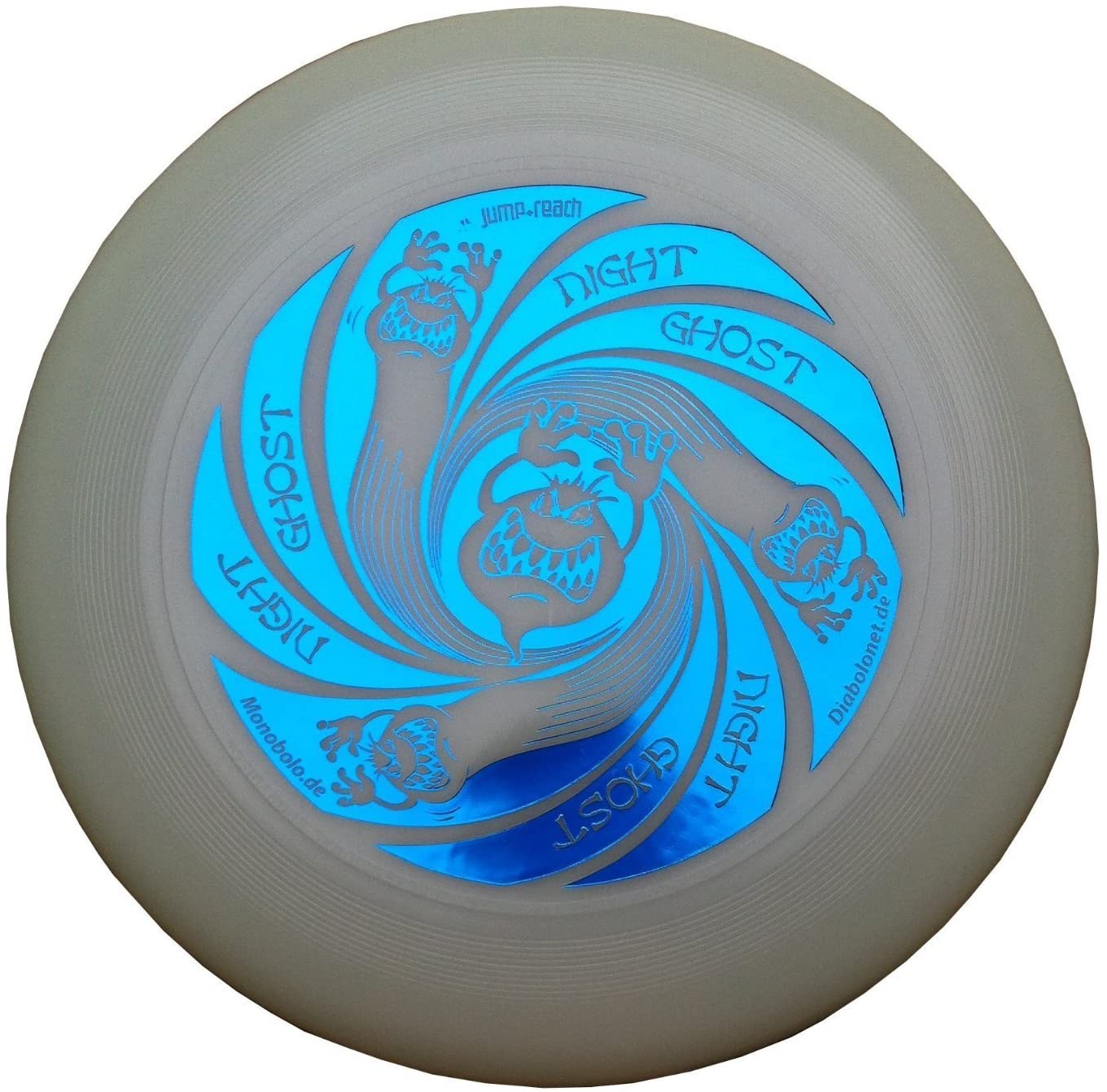 Discraft Ultimate Frisbee Ultra Star GHOST NIGHT GLOW Blue – TopToy