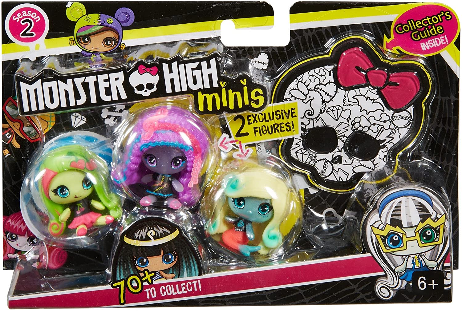 Monster High MINI 3 PACK – VENUS ARI HAUNTINGTON LAGOONA SEASON 2 ...