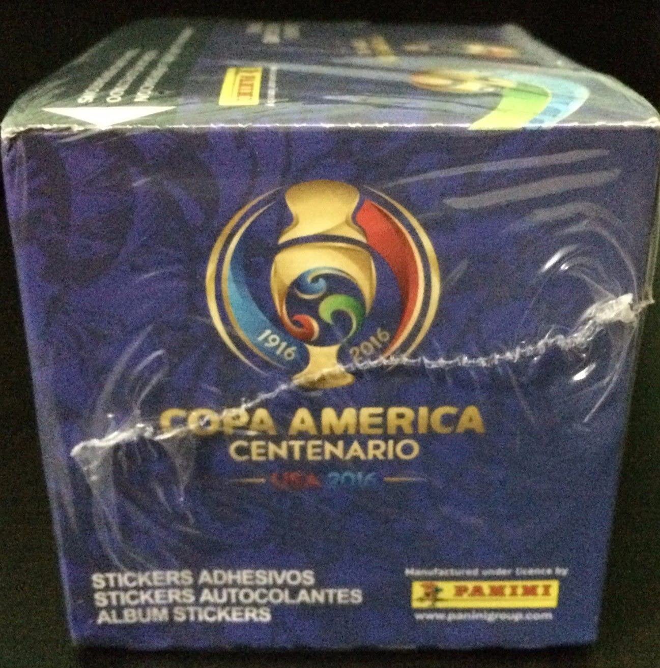 Panini USA 2016 Copa America CENTENARIO complete 50 packs box , Total ...
