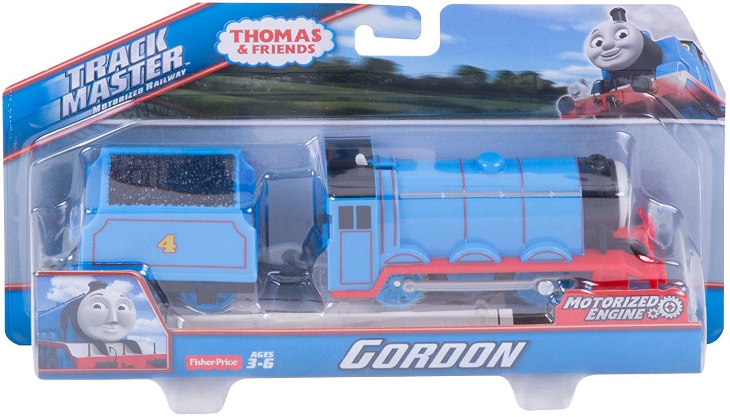 Fisher-Price Thomas & Friends – TrackMaster Motorised Gordon Engine by ...
