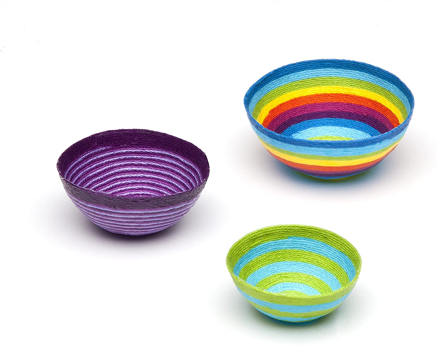 Craft-tastic – Mini Thread Bowl Kit – Craft Kit Makes 3 Tiny Thread ...