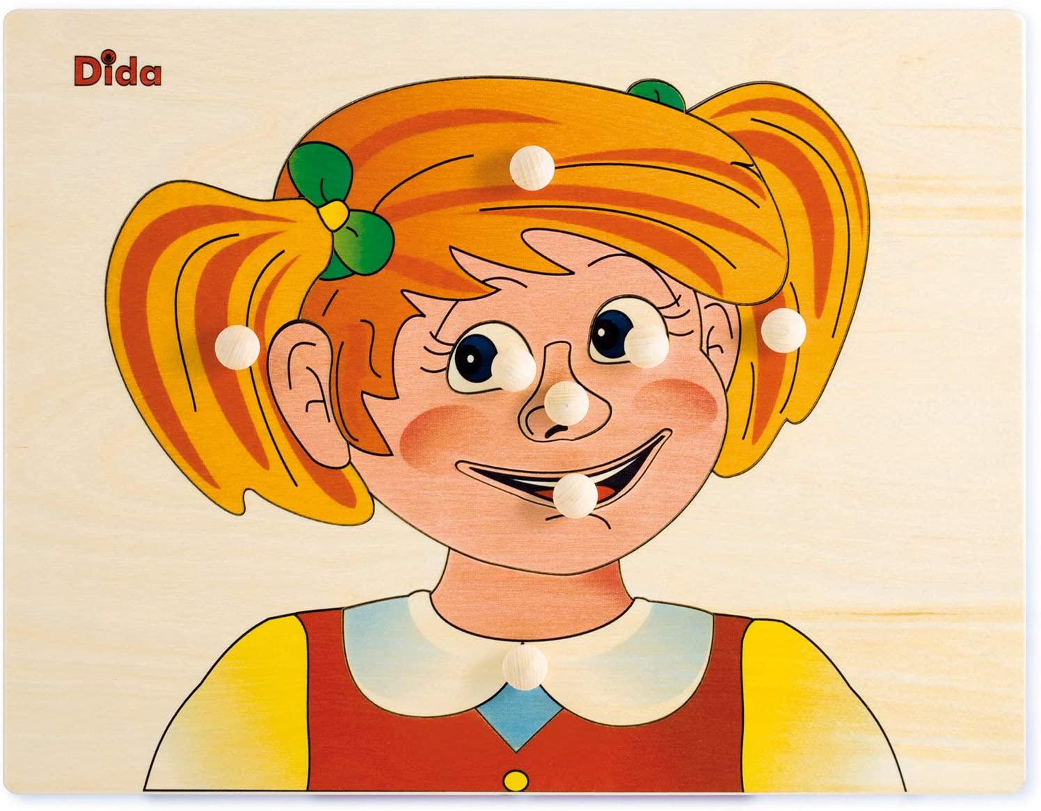 Dida – Puzzle Diagram Face Girl – educational game and learn the name ...