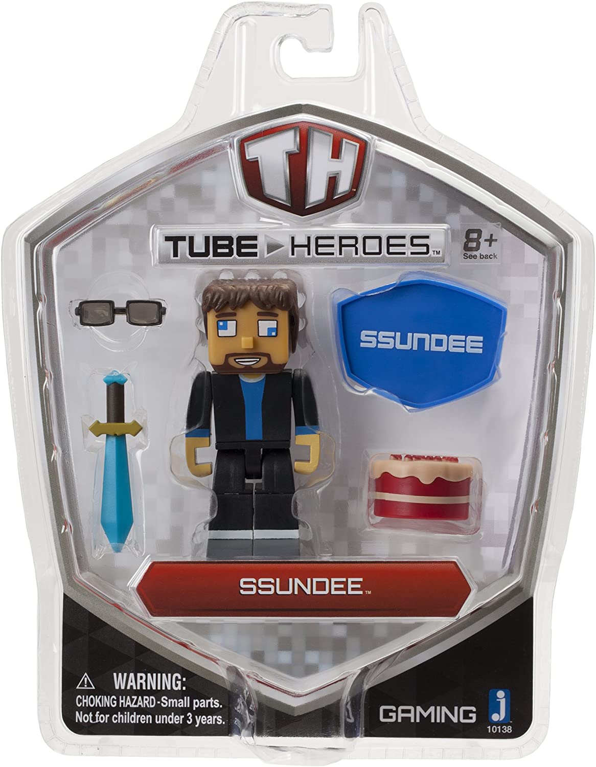 Tube Heroes “Ssundee Figure with Accessories (Multi-Colour) – TopToy