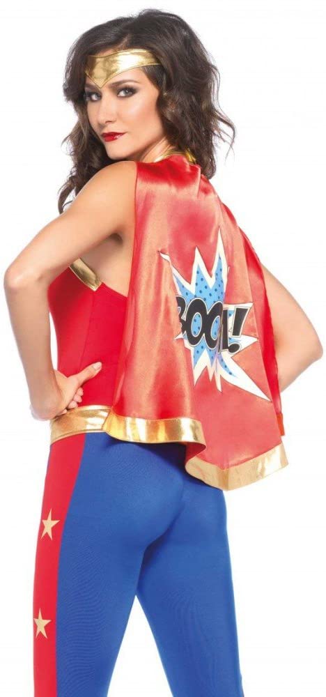 Leg Avenue Women’s Comic Book Hero Costume Long Size L – TopToy