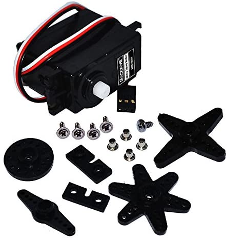 KOOKYE 360 Degree Continuous Rotation Micro Servo Motor for Smart Car ...