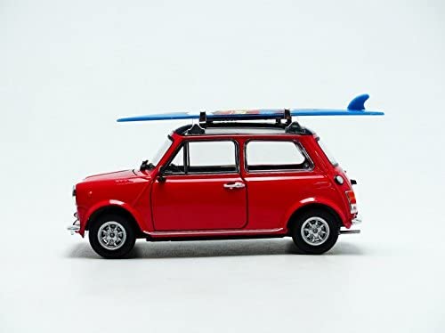 Welly – Mini Cooper 22496sbr 1959 with Surfboard – Scale 1/24 – Red ...
