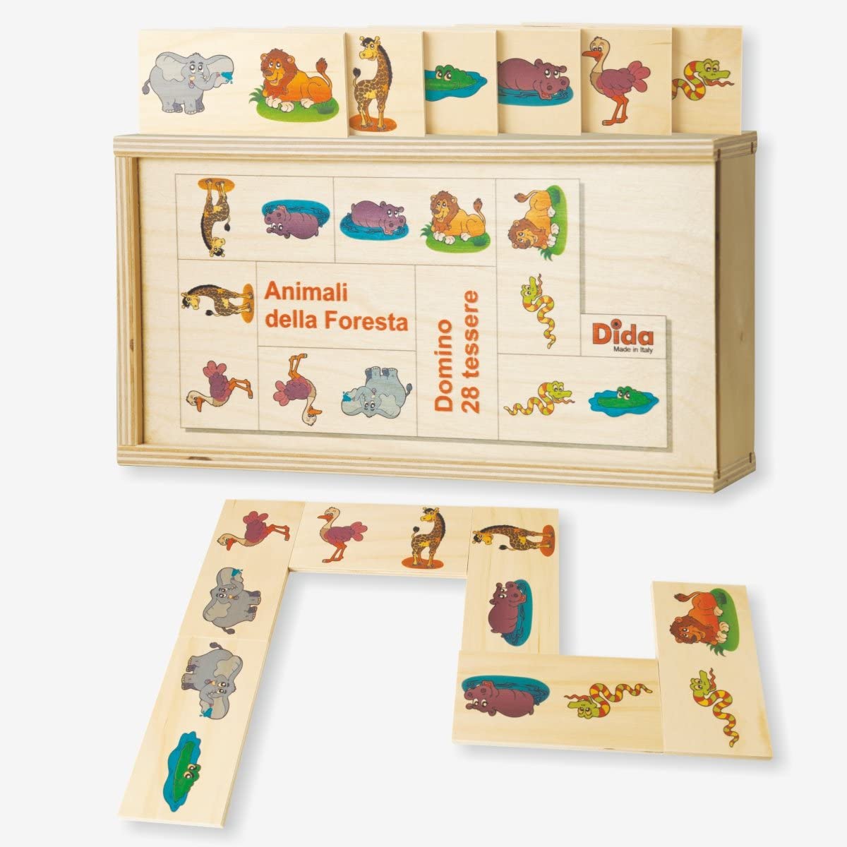 Dida – Forest Animals Dominoes (28 pcs) – TopToy