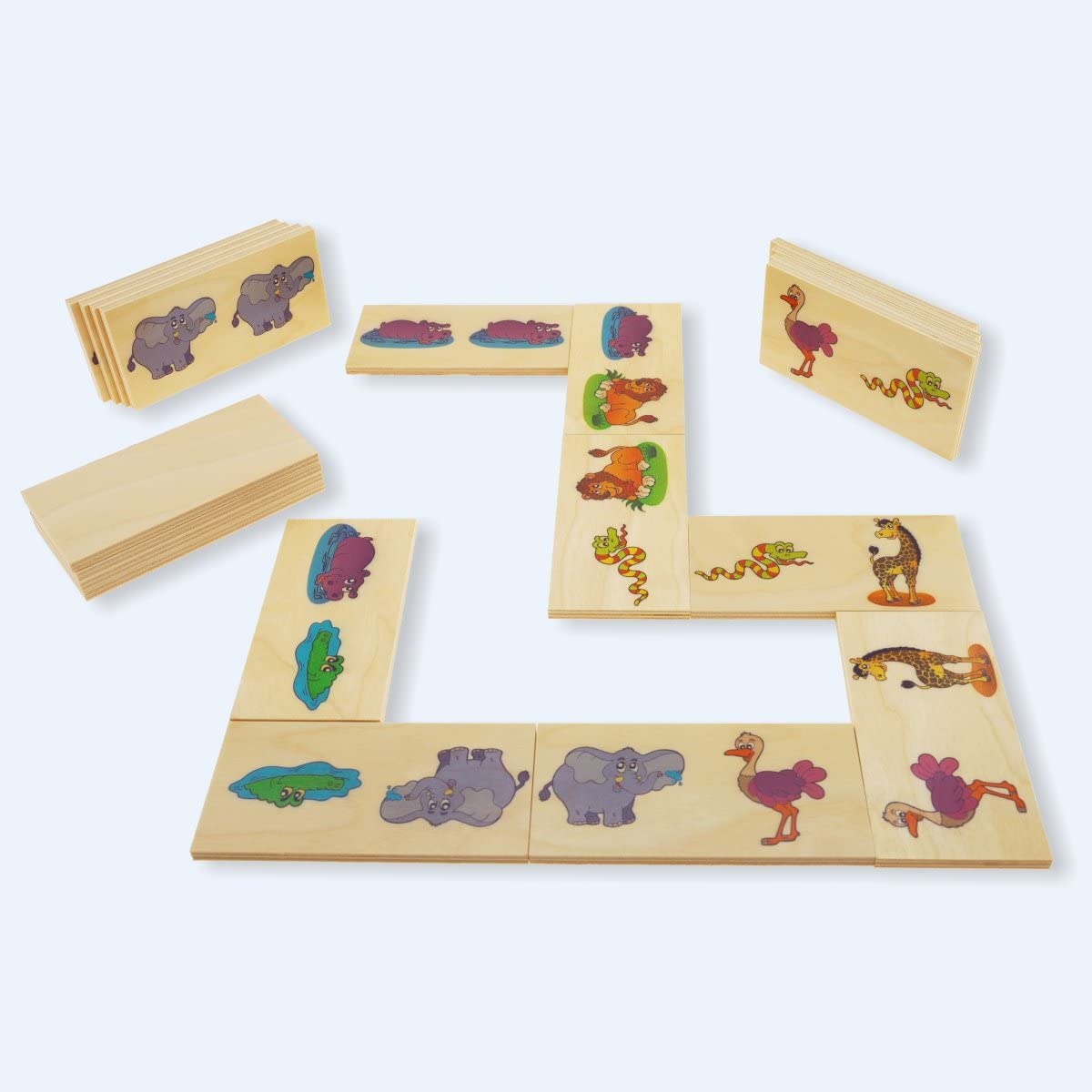 Dida – Forest Animals Dominoes (28 pcs) – TopToy
