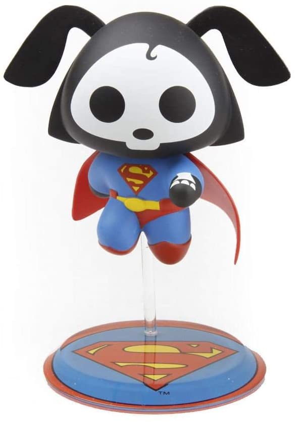 Toynami Skelanimals DC Heroes 4″ Vinyl Figure: (Superman) Dax – TopToy