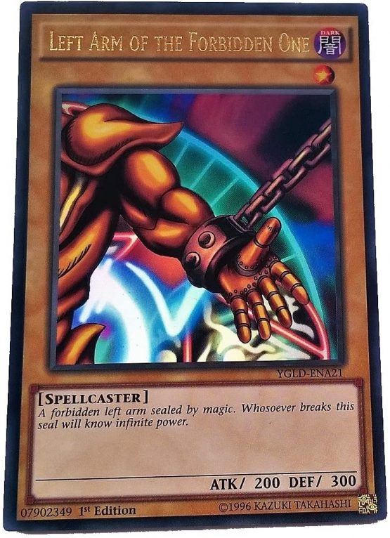 Yu-Gi-Oh! Exodia The Forbidden One – Complete Five Card Set – TopToy