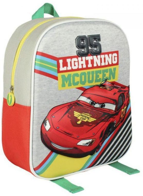 Disney Cars 2100-918 Children’s Backpack 3D, School, 12 inches ...