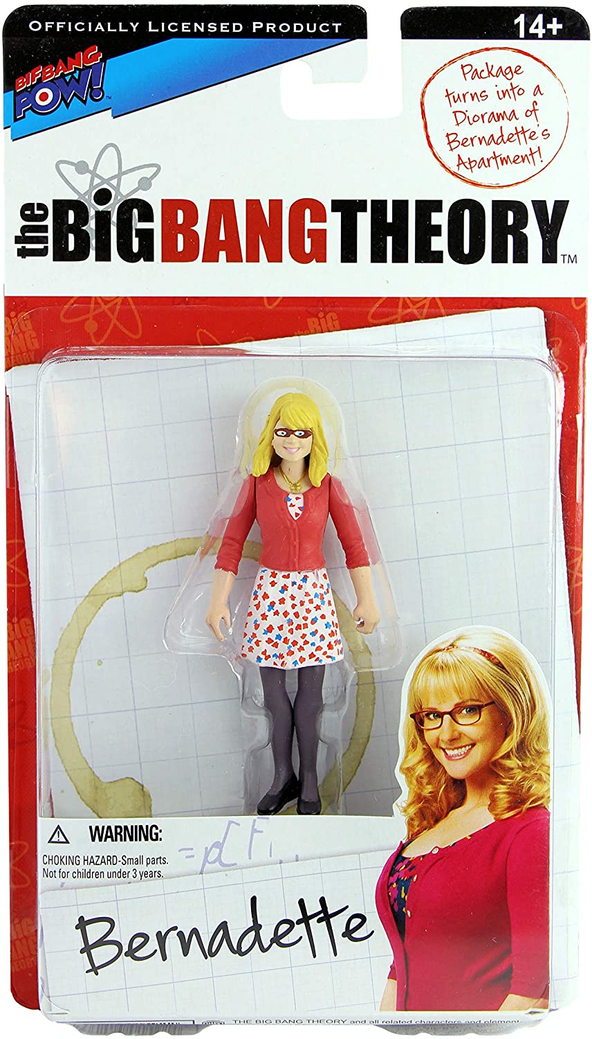 The Big Bang Theory Bernadette 3 3/4-Inch Action Figure Series 1 – TopToy