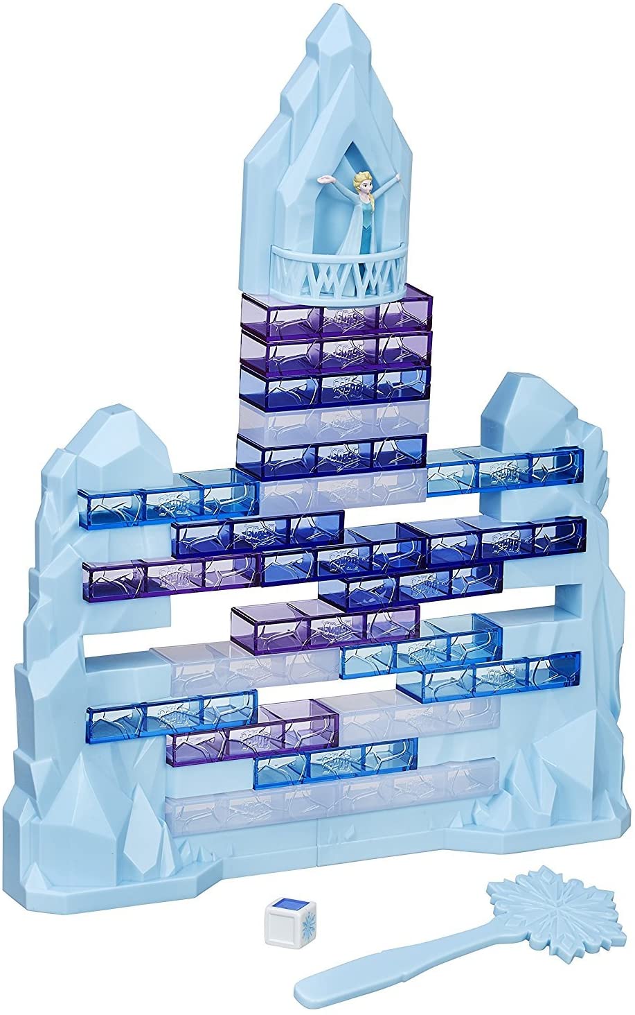 Jenga B4503 Family Game – Disney Frozen Elsa – Raise the Balcony Toy ...