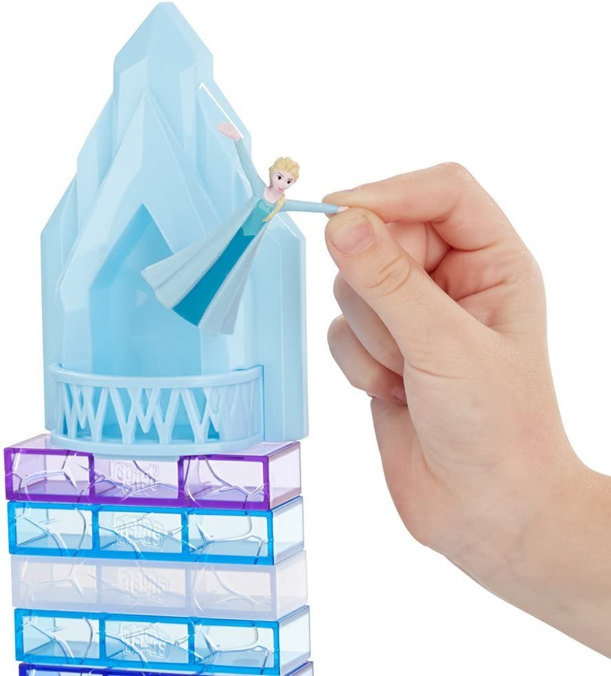 Jenga B4503 Family Game – Disney Frozen Elsa – Raise the Balcony Toy ...