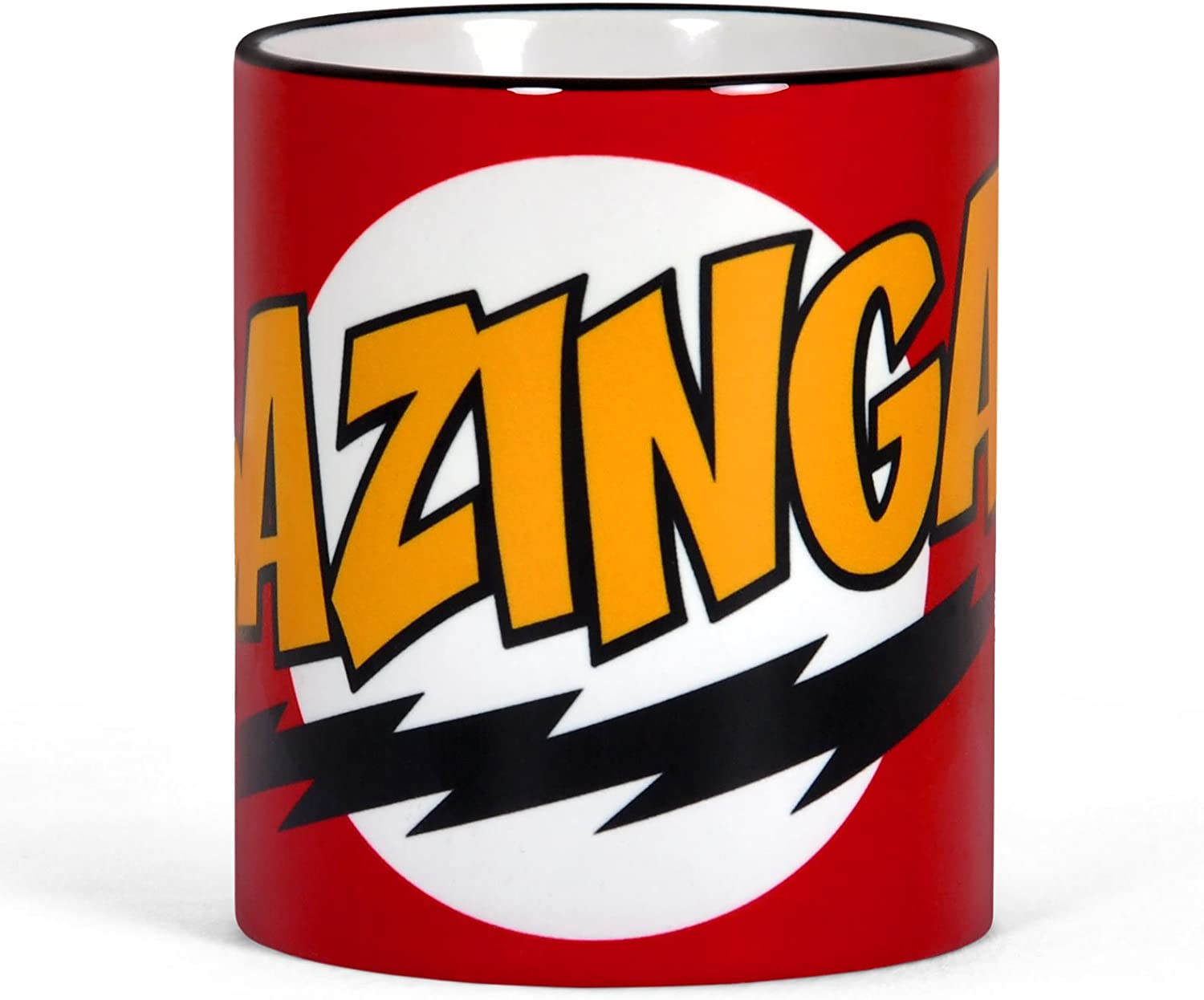Elbenwald Big Bang Theory Bazinga Mug Sheldon Coffee Cup Ceramic Red ...