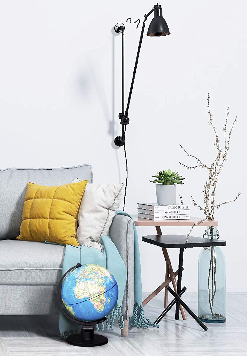 Exerz 25cm World Globe Educational Political Map Swivel Rotating Desk ... Exerz 25cm World Globe Educational Political Map Swivel Rotating Desk ...