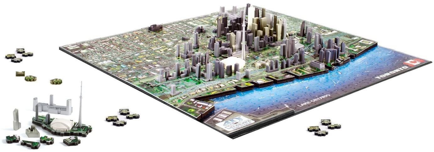4D Cityscape 4D Toronto Cityscape Time Puzzle – TopToy