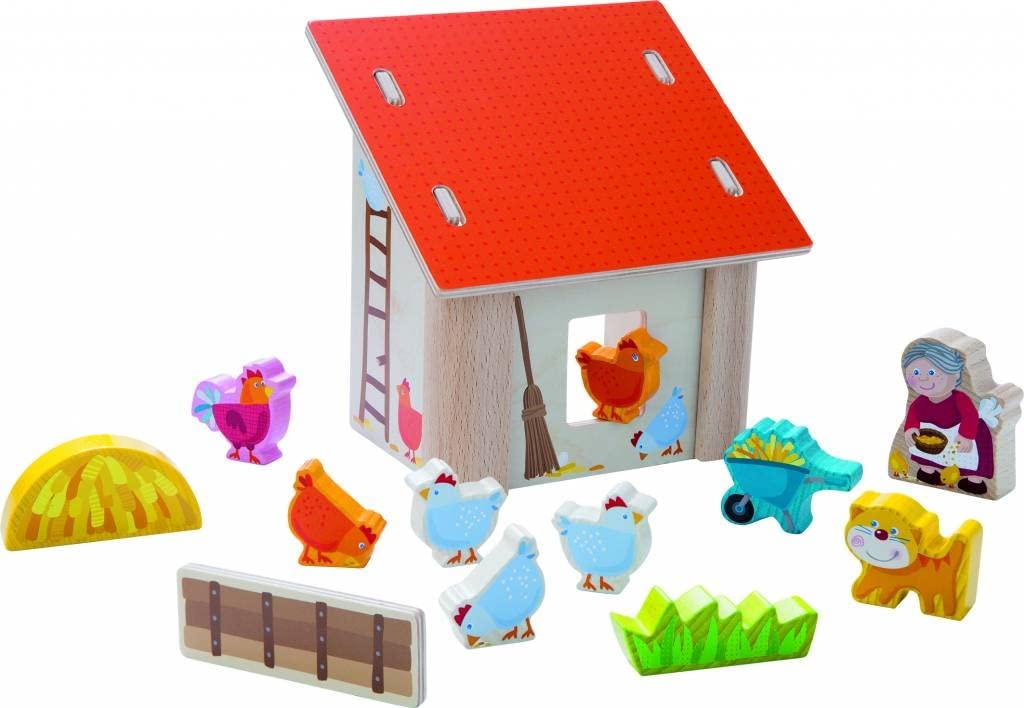HABA 300522 Grandma Laura’s Chicken Coop Playset – TopToy