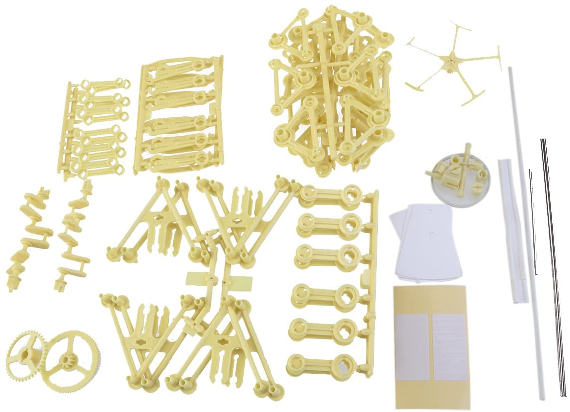 NUOLUX Wind-powered Animaris Ordis Parvus Strandbeest Model Robot DIY ...