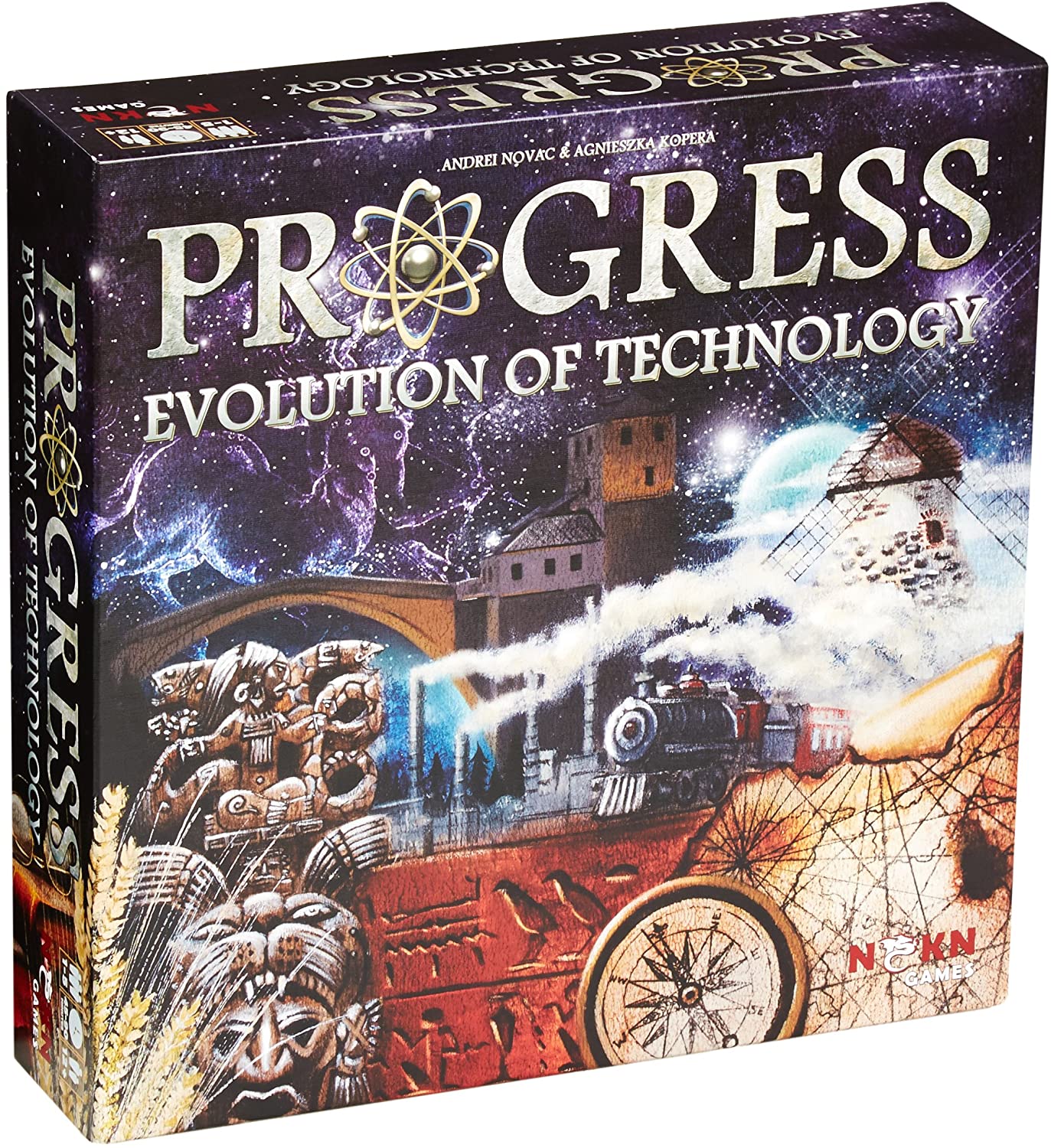 NSKN Legendary Games Progress Evolution of Technology Board Game – TopToy