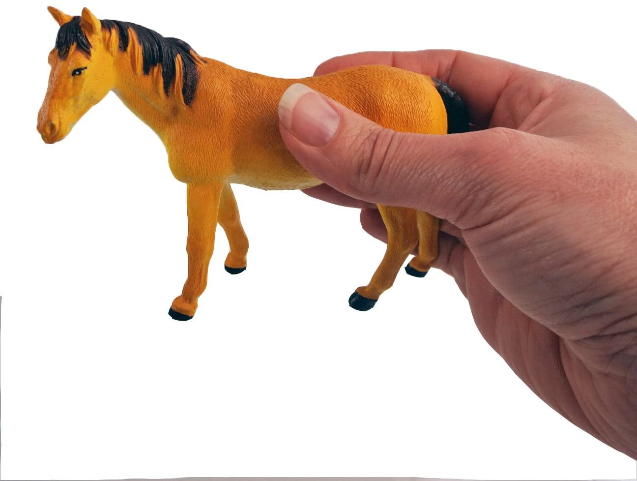 Lello and Monkey Farm Animal Plastic Toy Figures boxed set of 6 – TopToy