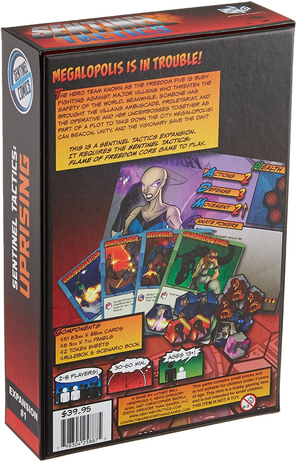 Sentinel Tactics Uprising Board Game – TopToy