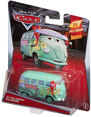 Disney/Pixar Cars Pit Crew Member Fillmore Diecast Vehicle – TopToy