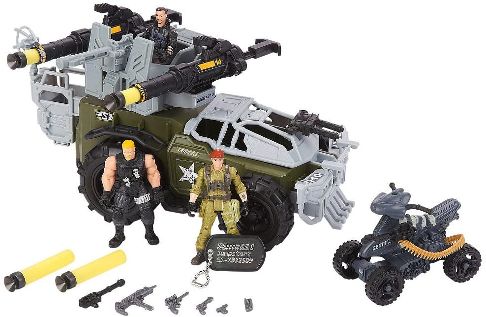 True Heroes Sentinel 1 Armored Assault Vehicle Playset – TopToy