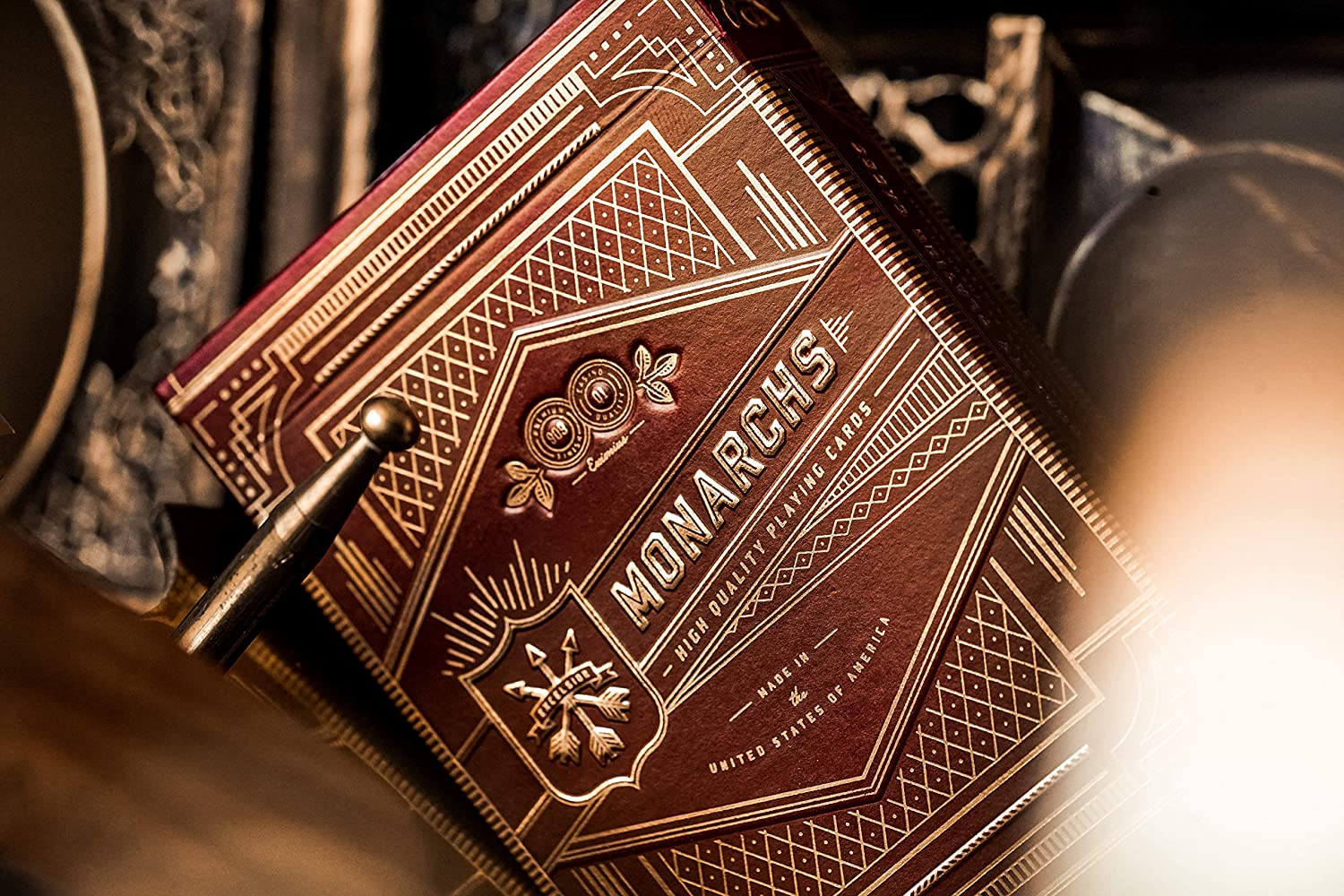 Red Monarch Playing Cards by Theory11 & Bicycle – Original Version 1 ...