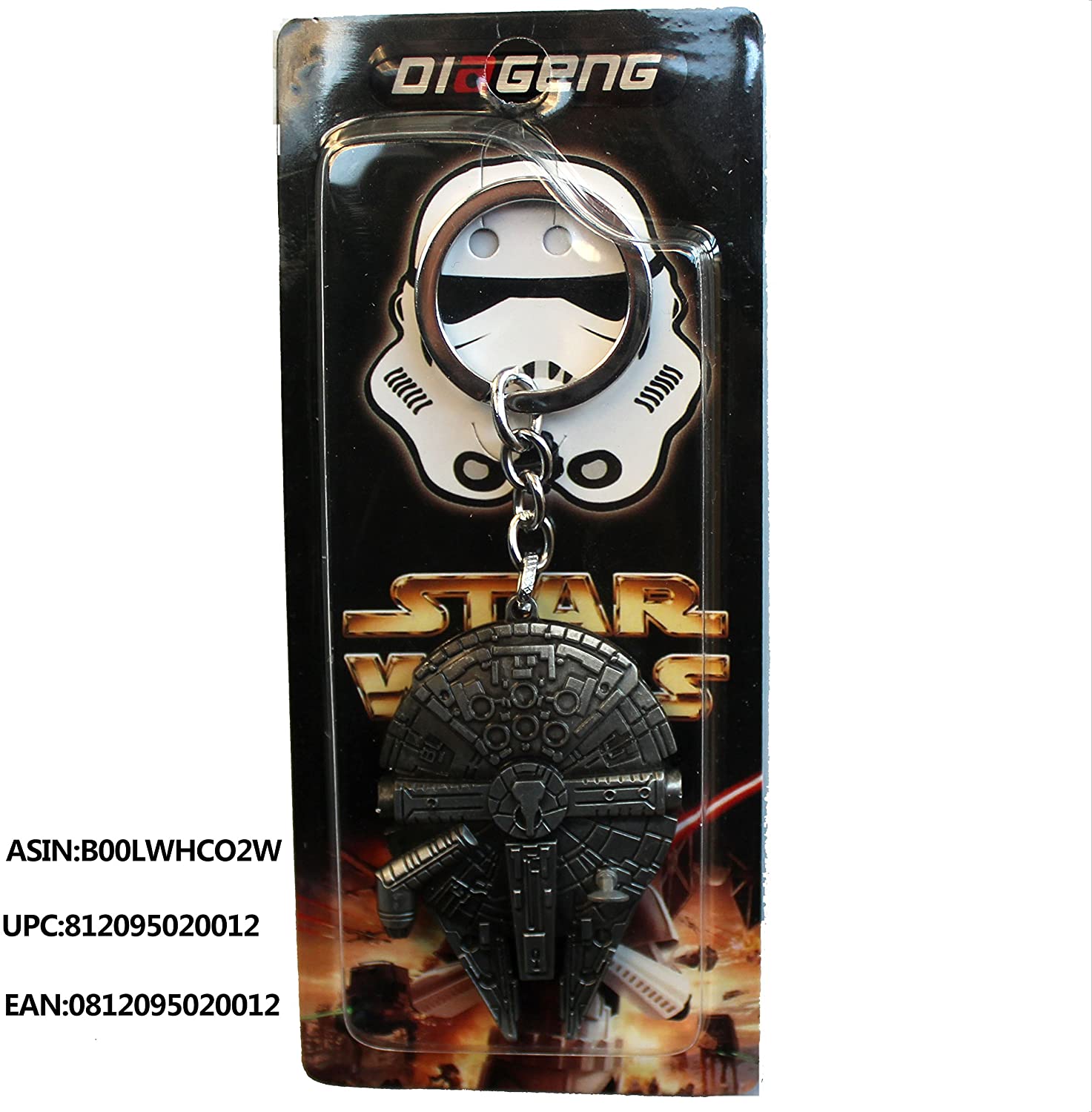 Star Wars Millennium Falcon Replica Key Chain – TopToy