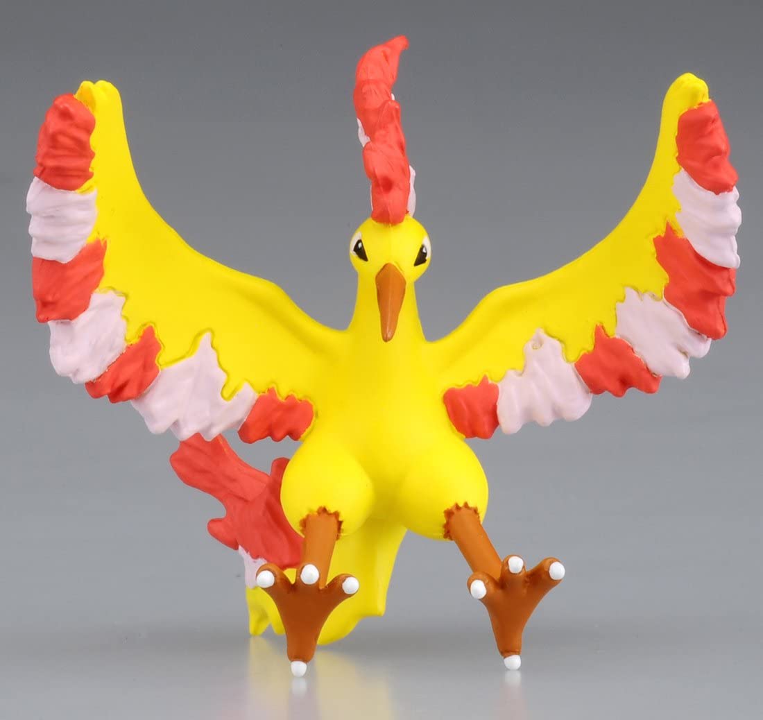 Takaratomy Official Pokemon X and Y MC-052 2″ Moltres Action Figure ...