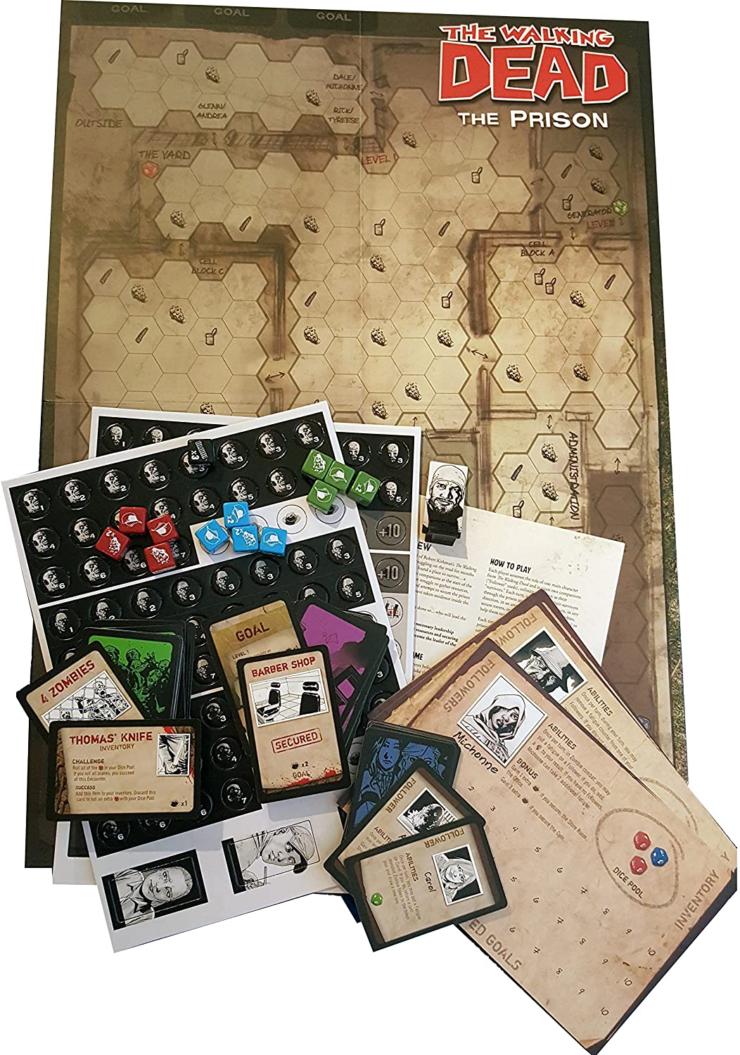 Walking Dead Prison Board Game – TopToy