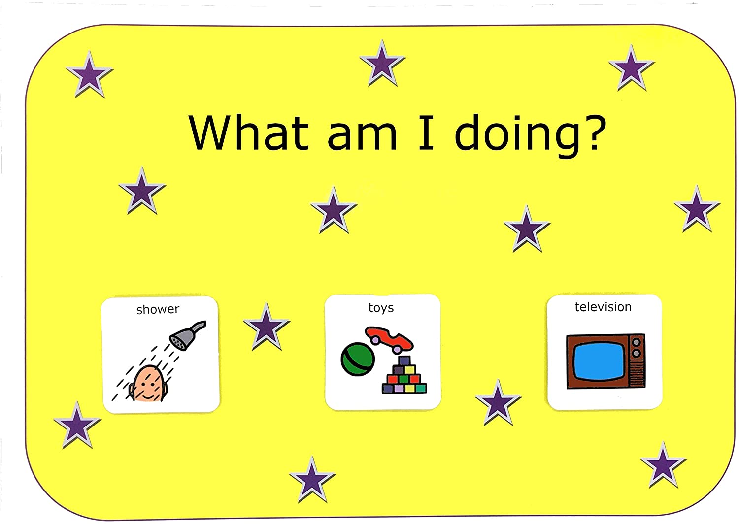 Plastic Visual Now Next Later Board (English) – TopToy