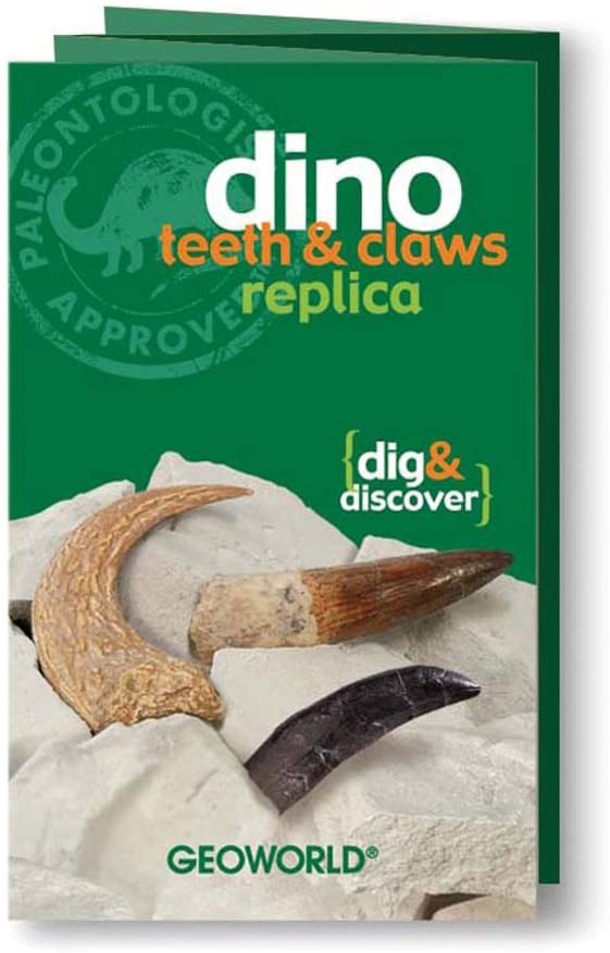 Geoworld cl125 K – Dig & Discover Dino Teeth & Claws, Replica ...