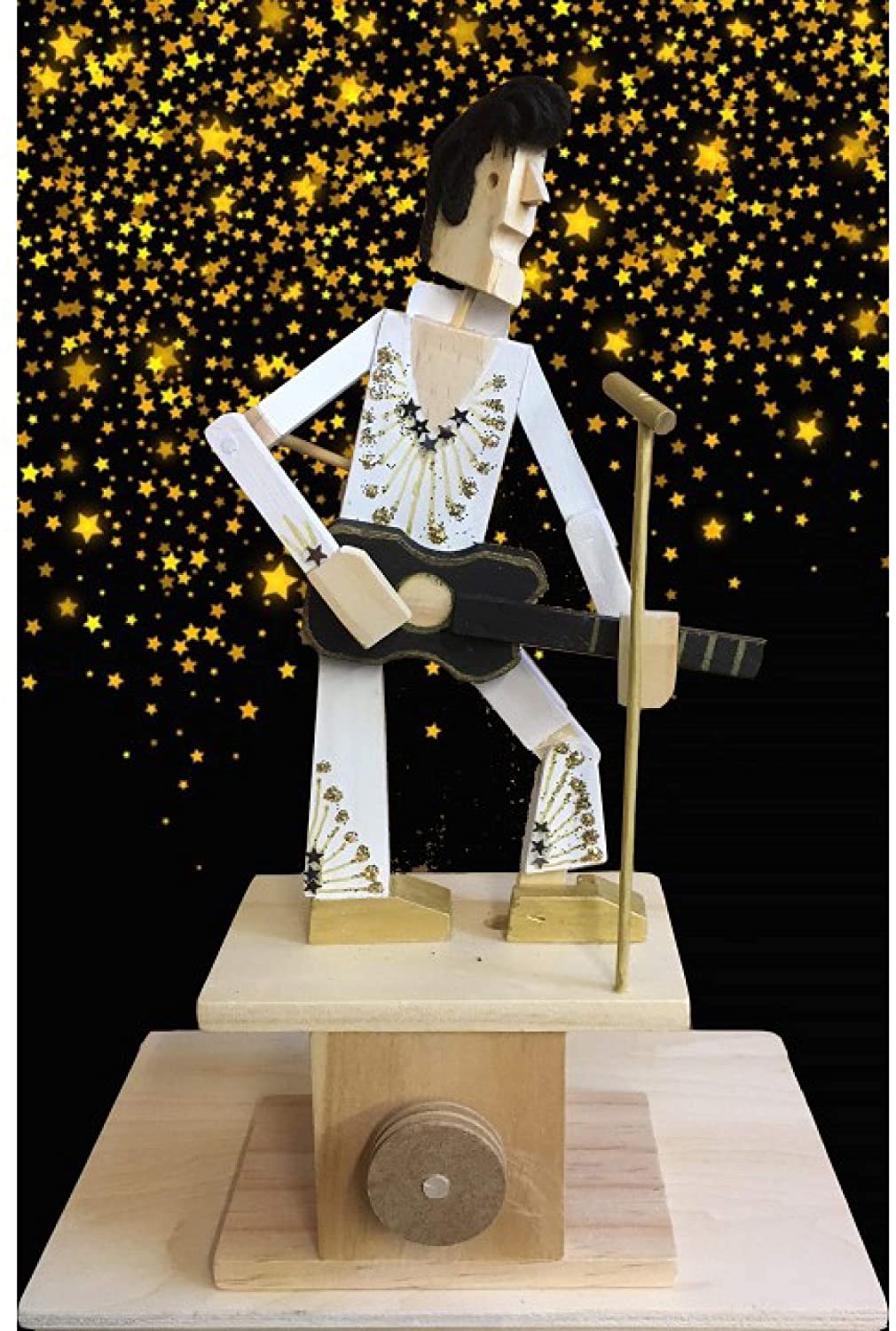 TIMBERKITS Musician Guitarist Mechanical Wooden Puzzle-Model ...