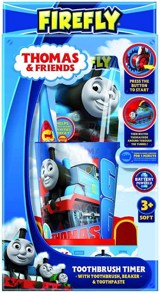 Smileguard Thomas and Friends Toothbrush Timer Gift Set – TopToy