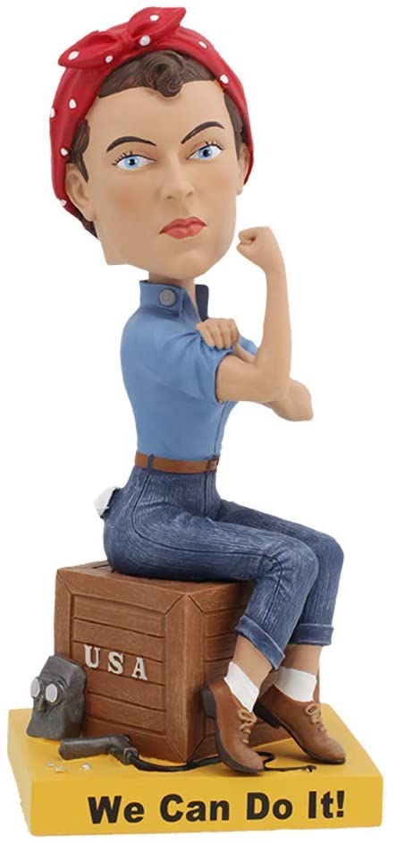 Royal Bobbles Rosie the Riveter Bobblehead – TopToy