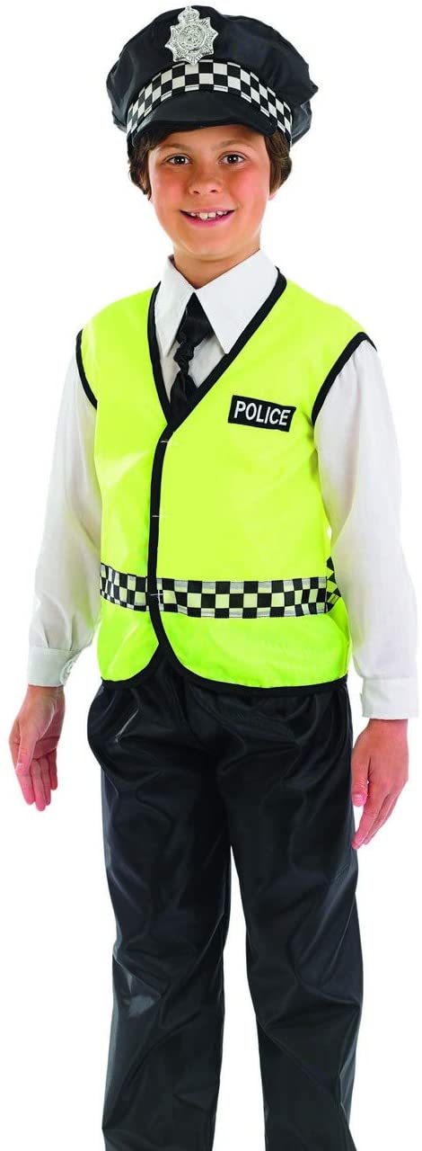 Fun Shack Kids Police Officer Costume Childrens Policeman Uniform Cop ...