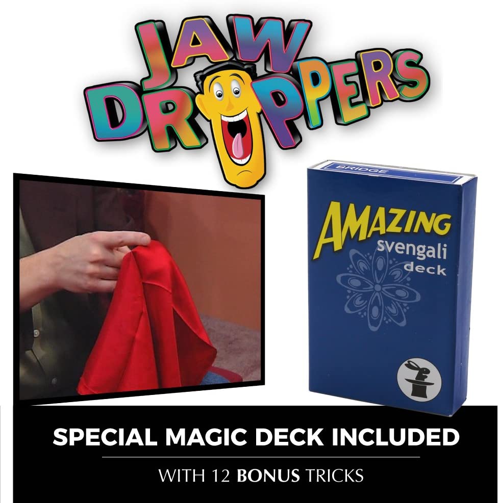 Magic Makers Jaw Droppers Tricks Kit Complete Magic Course – TopToy