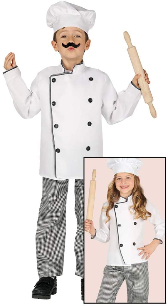 Child Chef Costume Age 5-6 YEARS – TopToy
