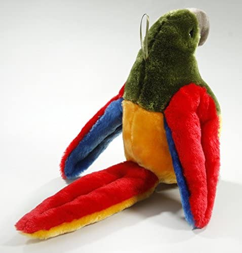 Parrot yellow-red, 9 inches, 24cm, Plush Toy, Soft Toy 2998 – TopToy