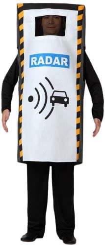 ATOSA 15618 Costume Radar Man M-L White-Carnival – TopToy