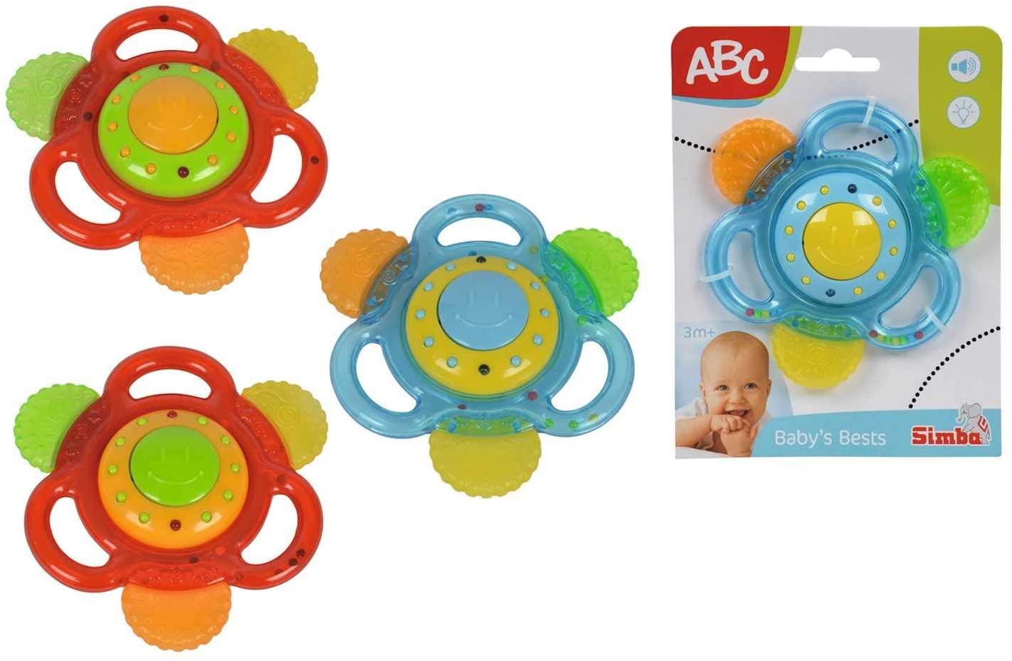Simba ABC 104011882 Musical Rattle 4 Assorted – TopToy