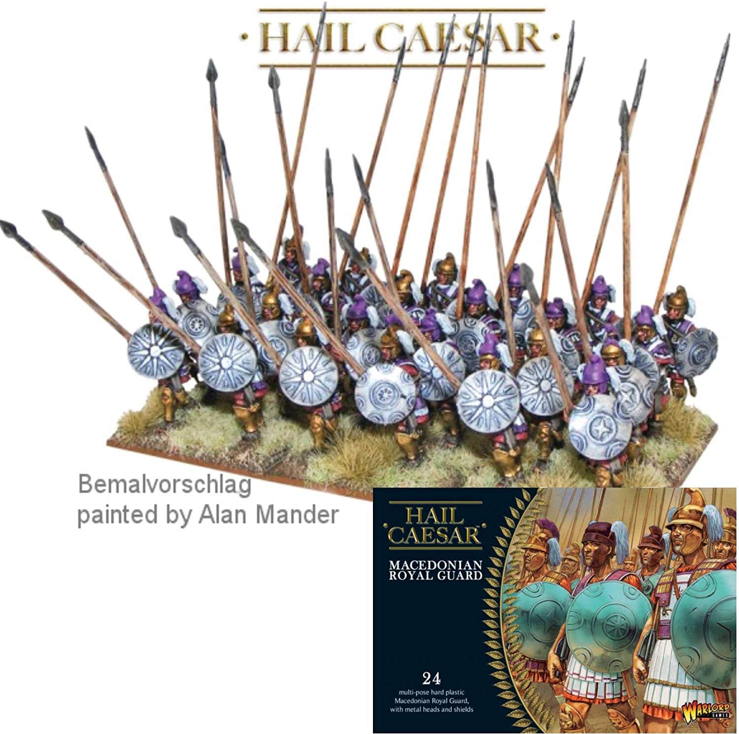 HAIL CAESAR MACEDONIAN ROYAL GUARD – WARLORD GAMES – TopToy