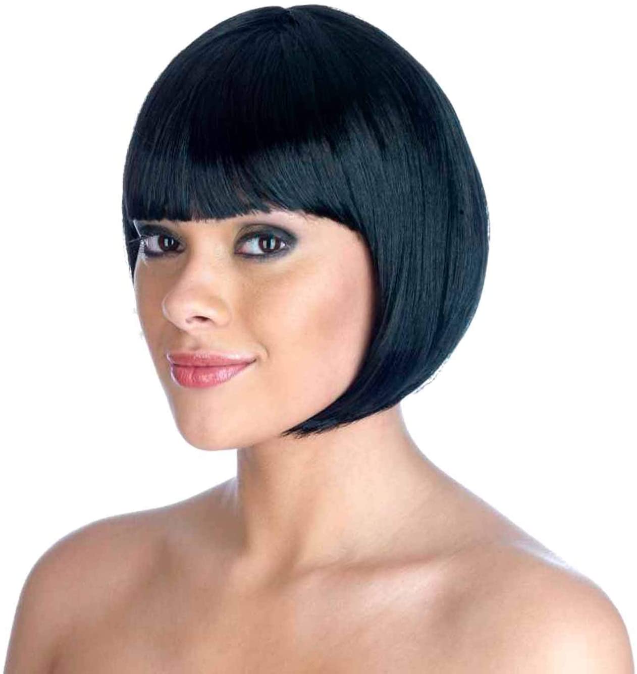 Fun Shack Adults Black Bob Wig Womens Flapper Girl Charleston Gatsby ...