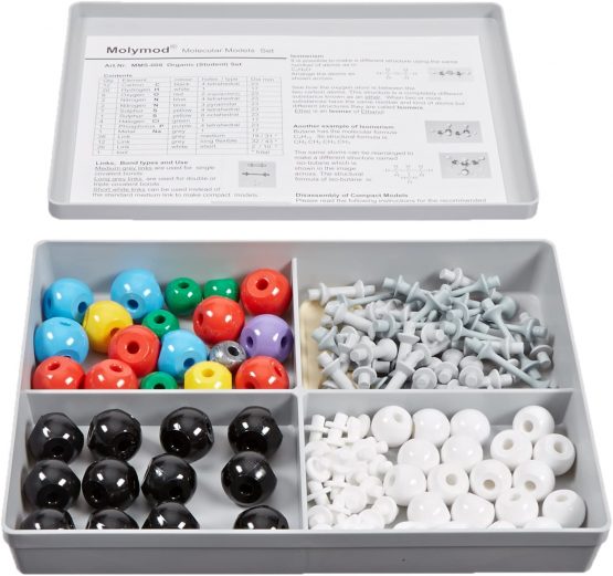 Molymod MMS-008 Organic Chemistry Molecular Model, Student Set (50 Atom ...