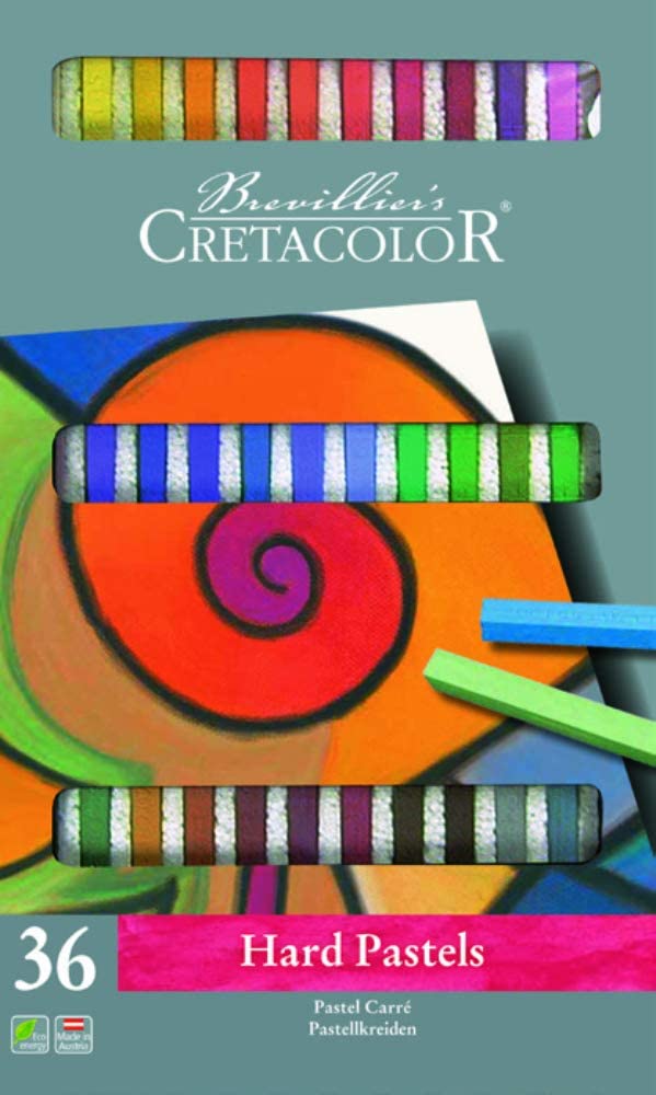 Cretacolor Pastel Carre – C/Board Set Of 36 – TopToy