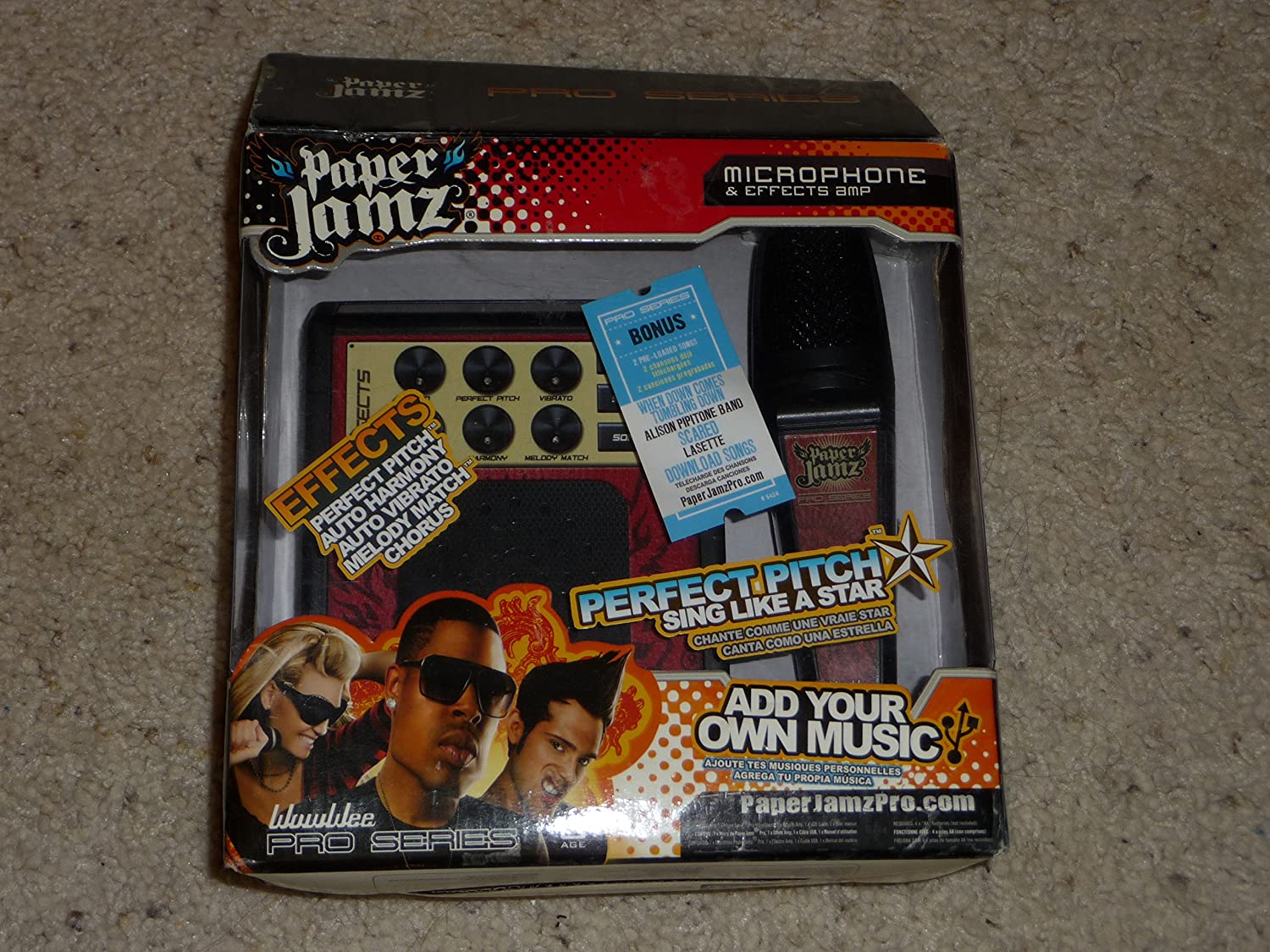 Paper Jamz Boy Pro Microphone (Red) – TopToy