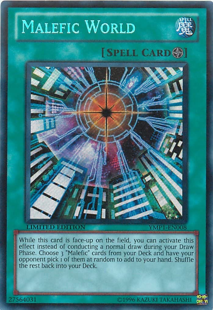 YuGiOh Malefic World – Bonds Beyond Time – Secret Rare Promo Card YMP1 ...